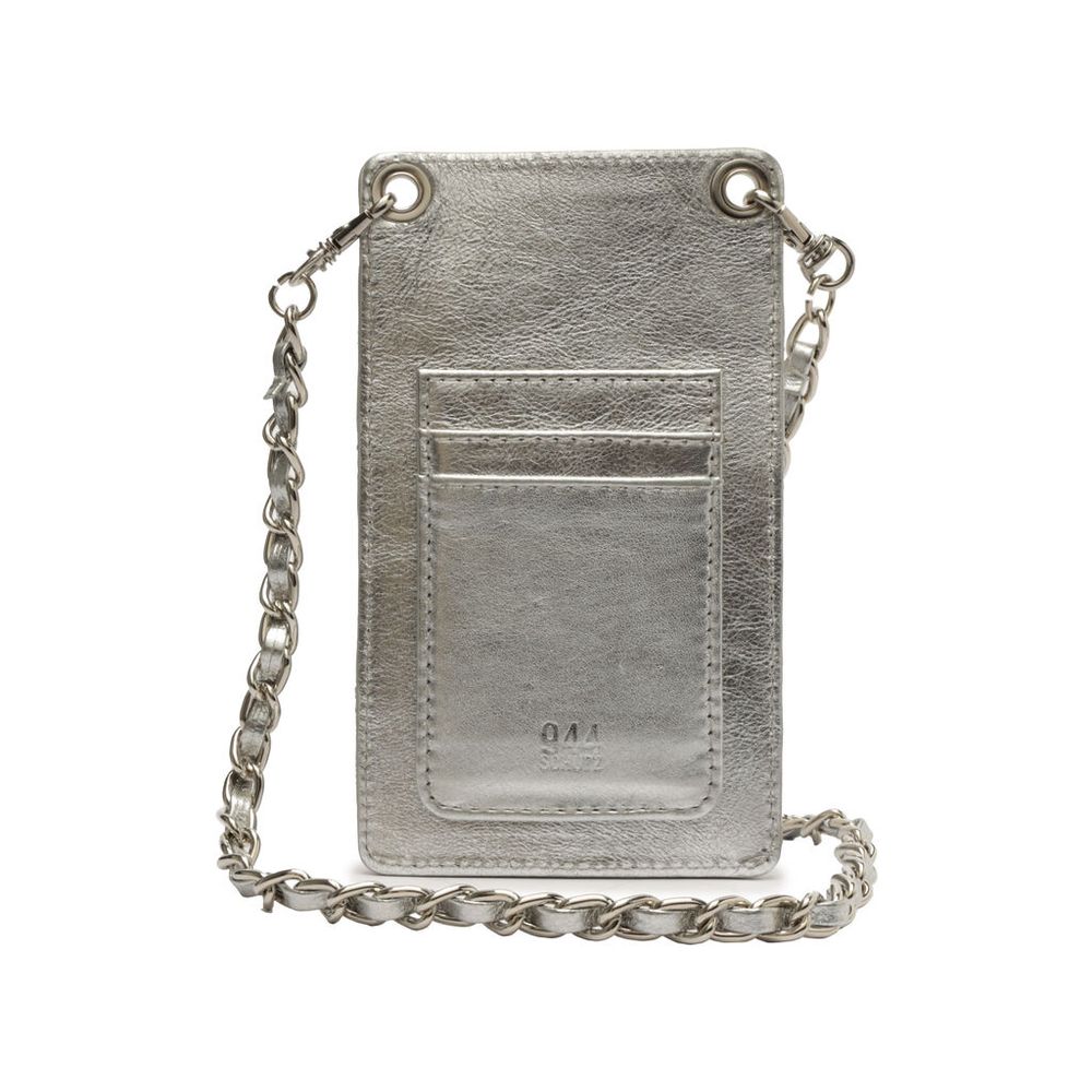 Porta Celular 944 Couro Prata S46058 Schutz - Meia Sola